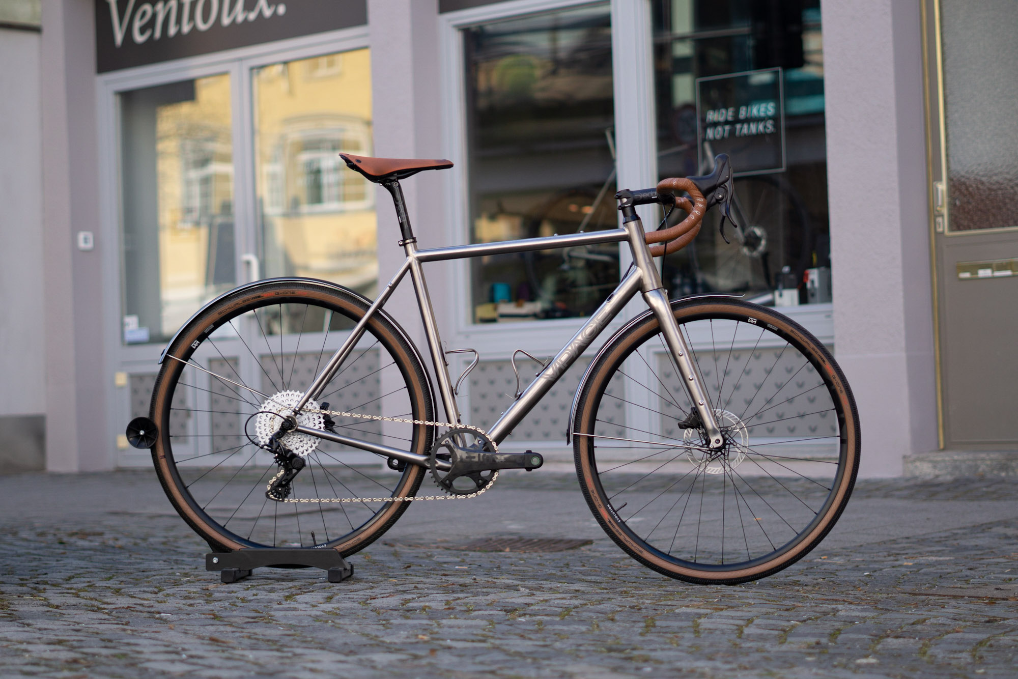 Die Reise geht weiter - der neue T3ST Titanrahmen - VPACE Bikes