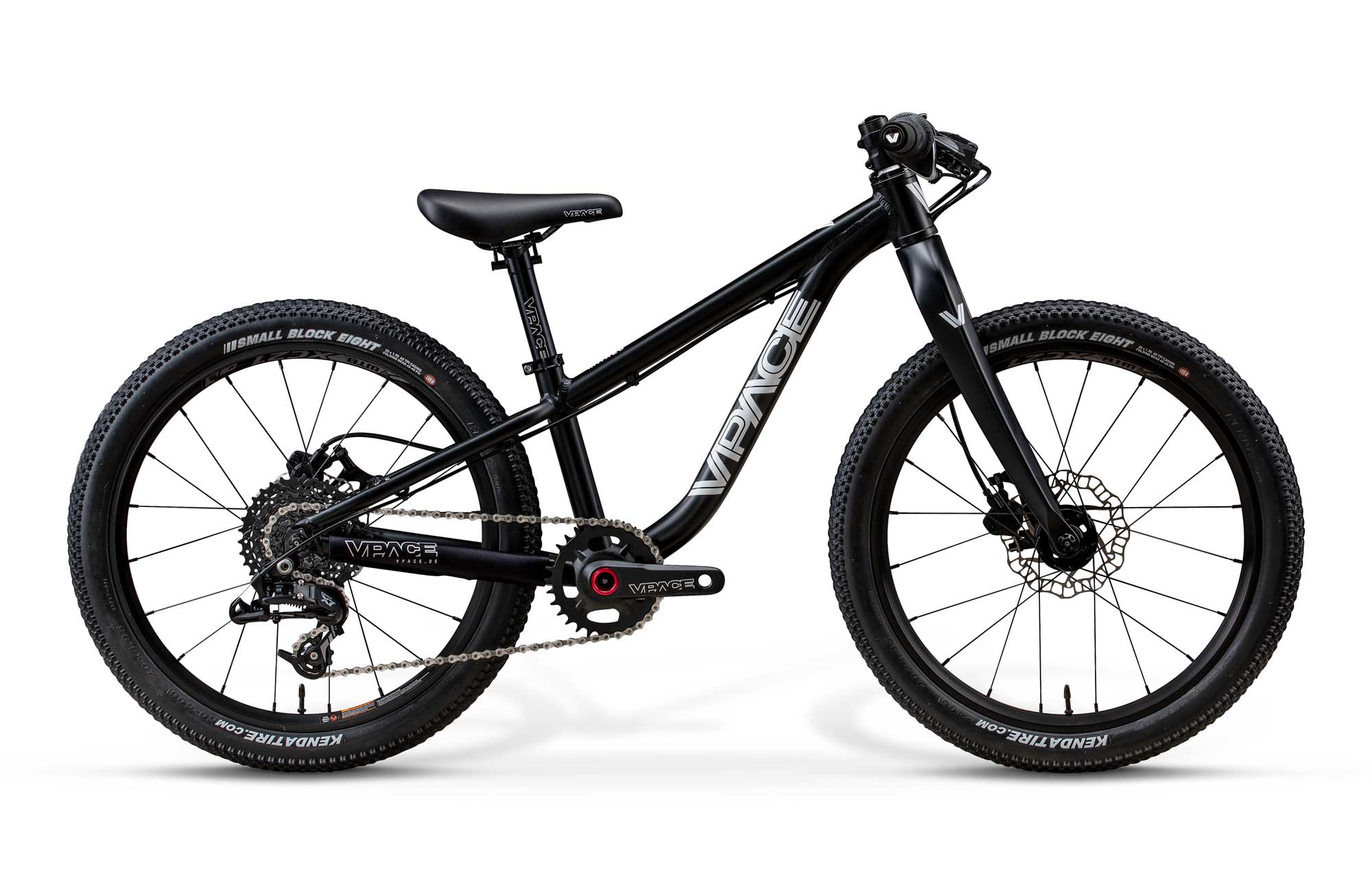 MAX20 Rahmen in Stealth-Schwarz - VPACE Bikes
